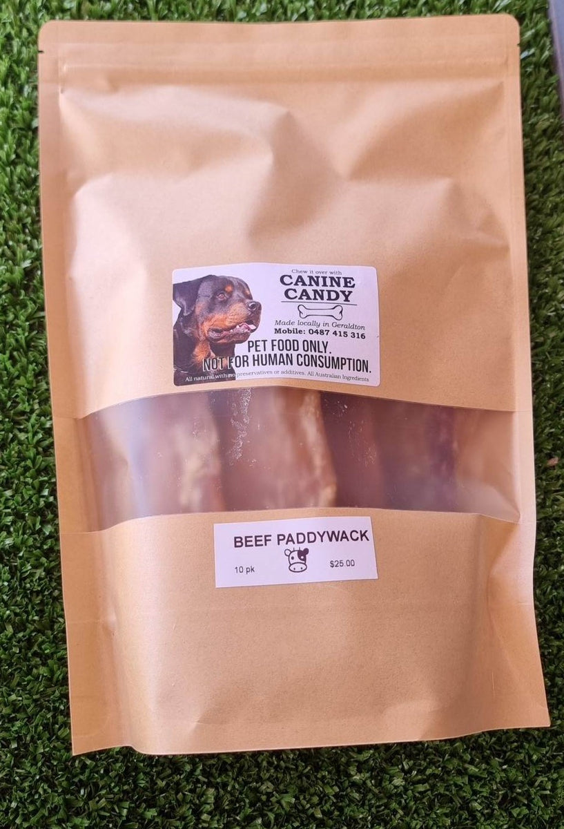 Beef Paddywack Pieces – Chew it over with canine candy